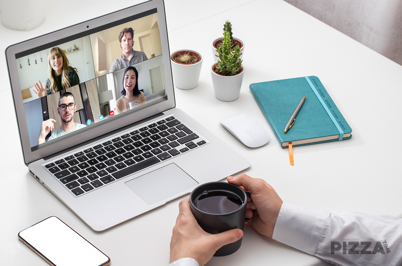 Virtual Coffee Break: How to Hold a Coffee Chat Over The Web - Pizzatime